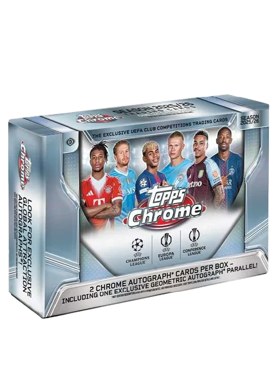 2025-26 Topps Chrome UEFA Club Competitions | Fanter